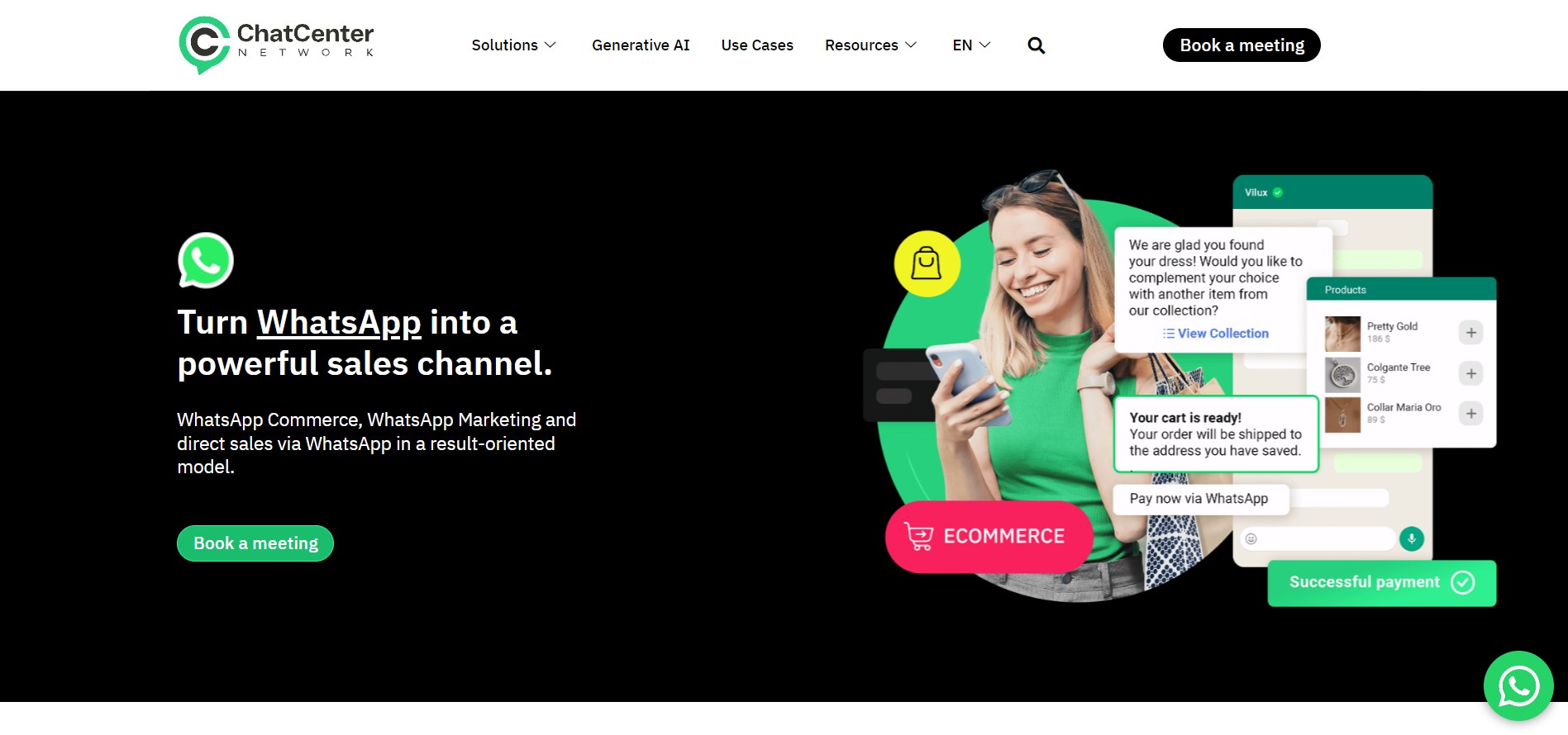 Chat Center - Social Commerce